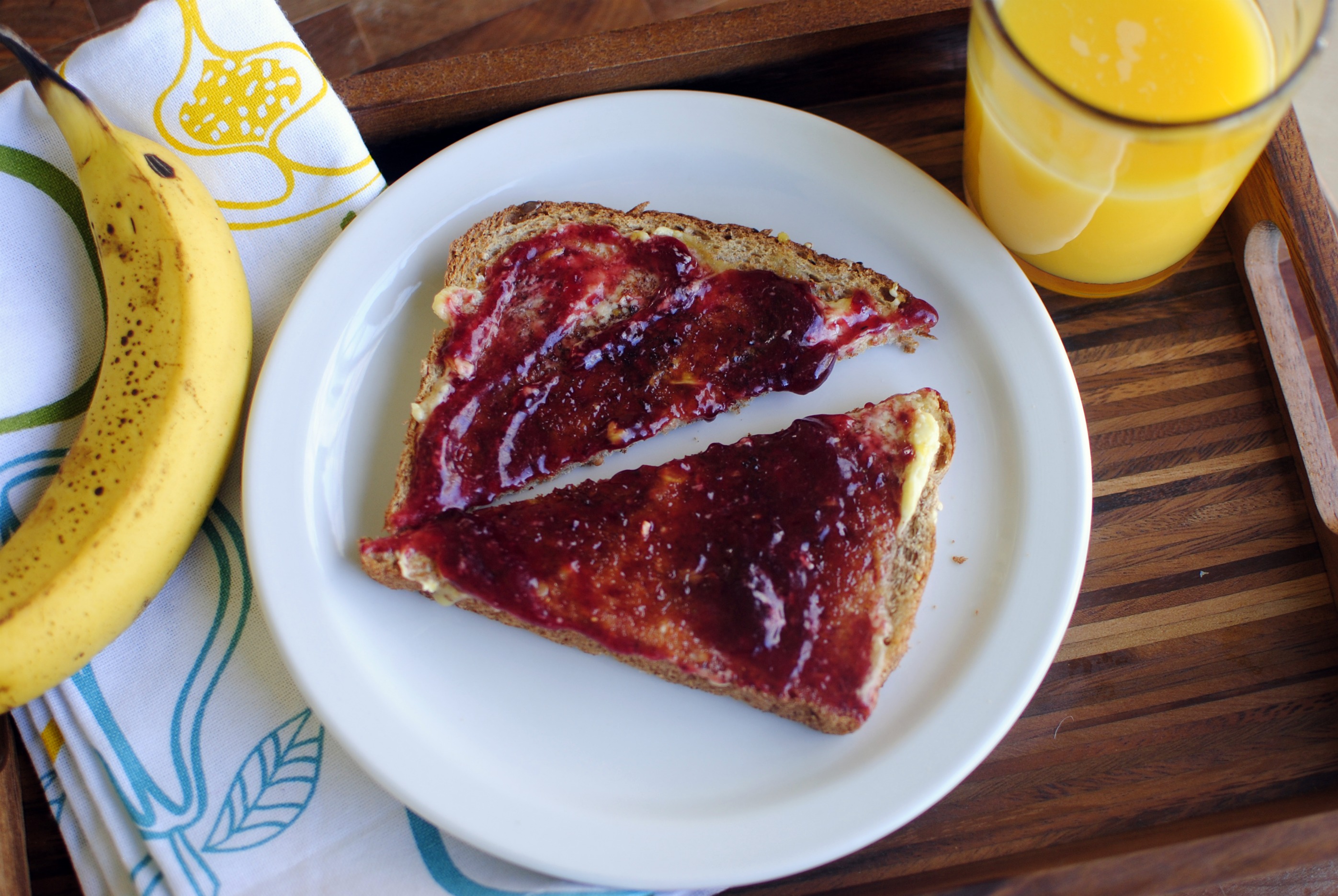 Simply Scratch Mango Honey Butter And Raspberry Toast Simply Scratch