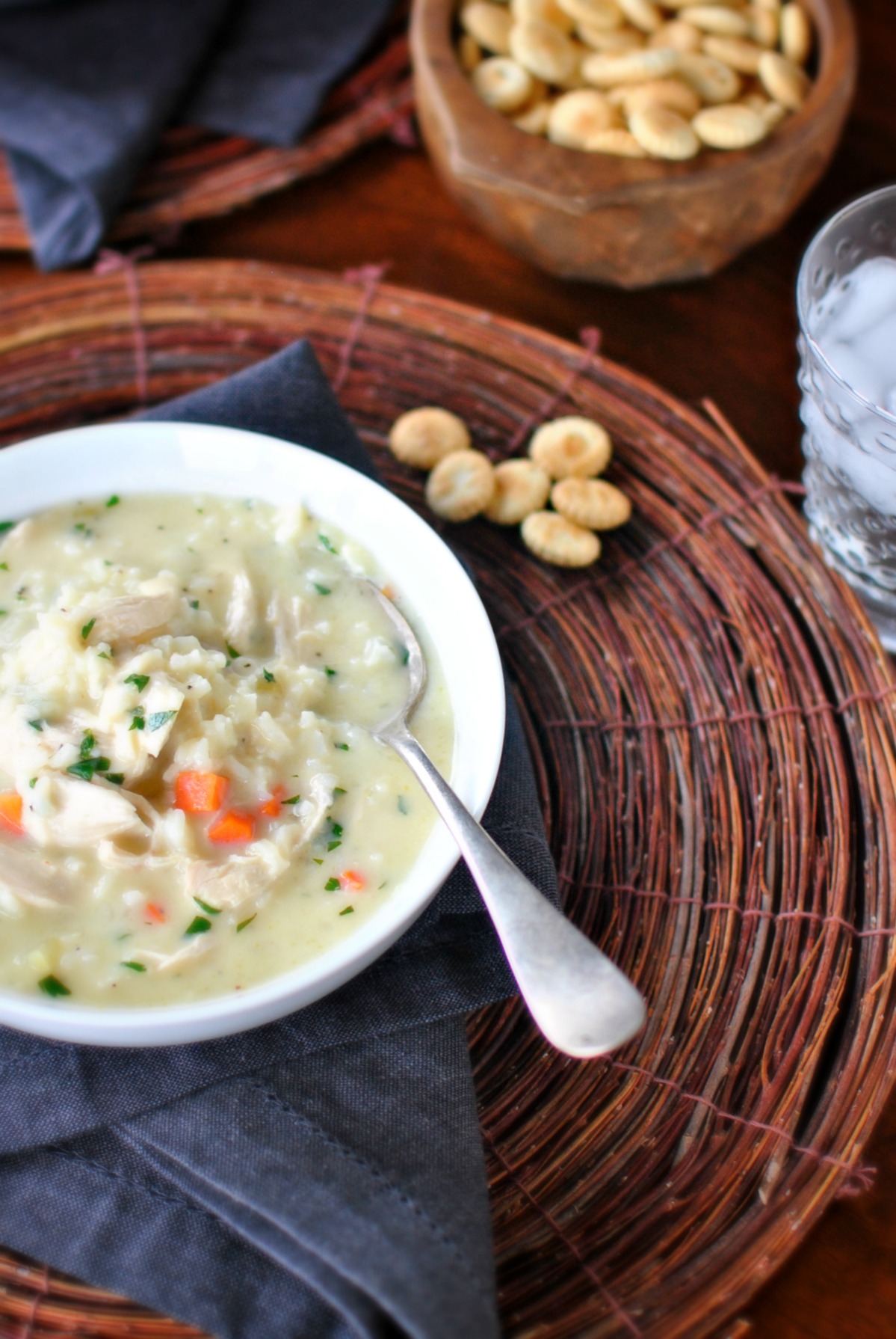 Simply Scratch Creamy Chicken Lemon Rice Soup Simply Scratch