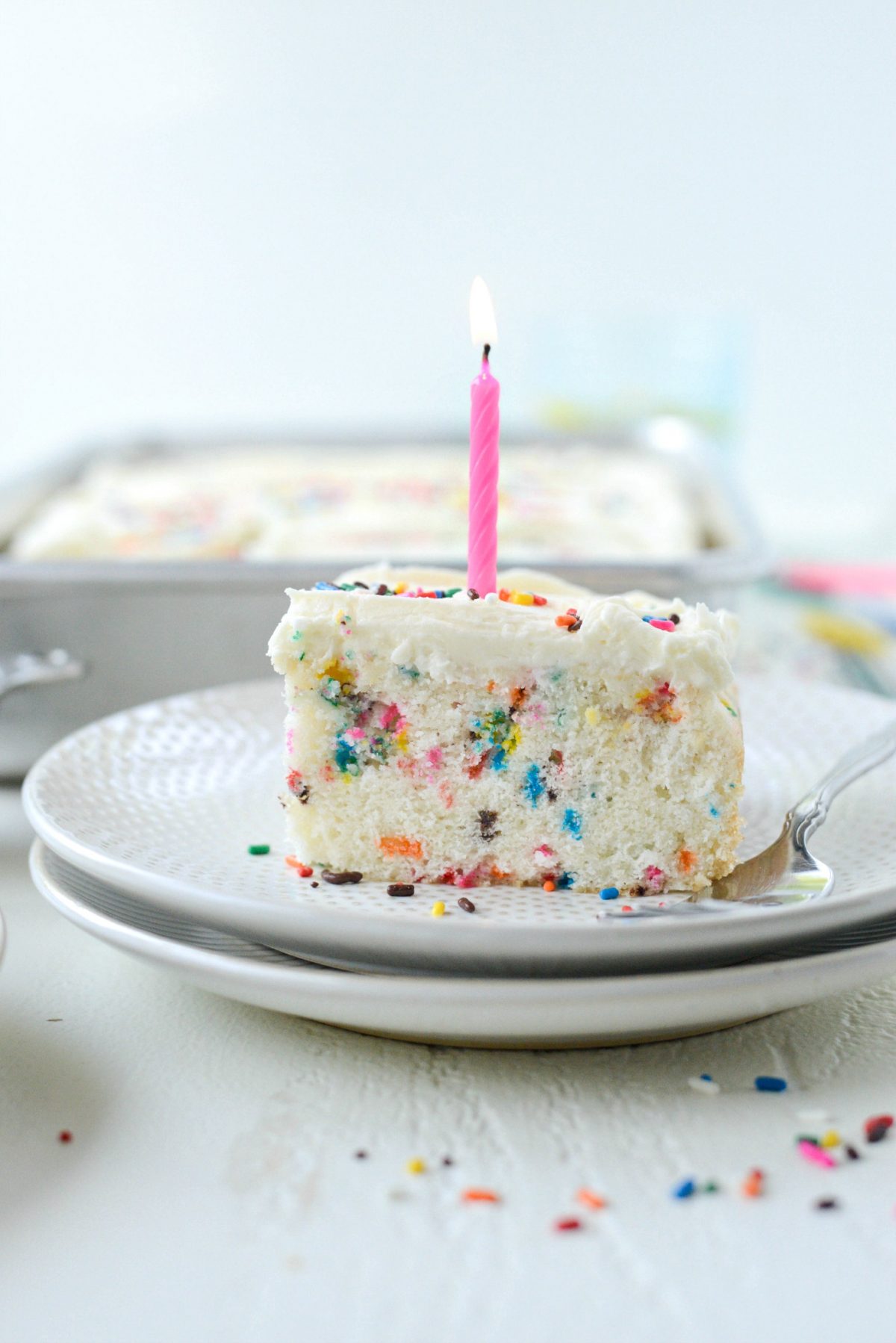 Simply Scratch Easy Homemade Funfetti Cake Simply Scratch