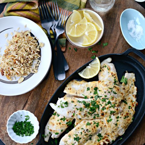 Broiled Tilapia Parmesan - Simply Scratch