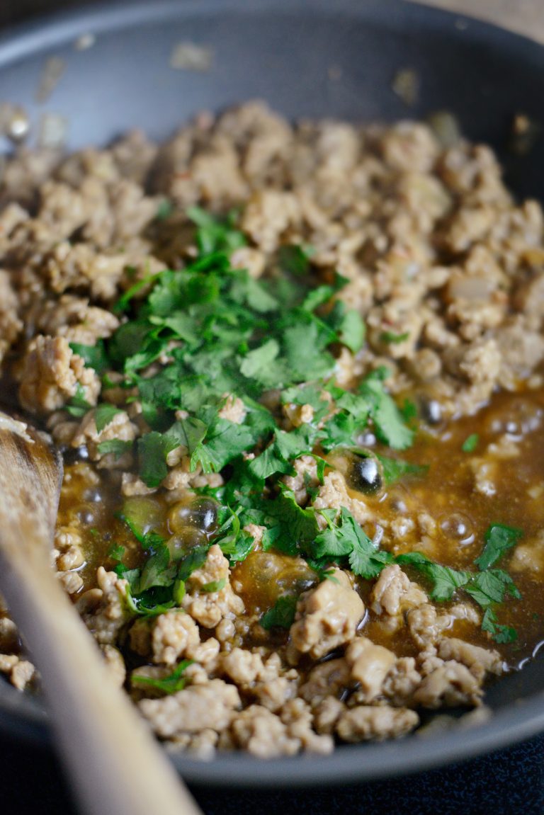 Saucy Pork Lettuce Wraps - Simply Scratch