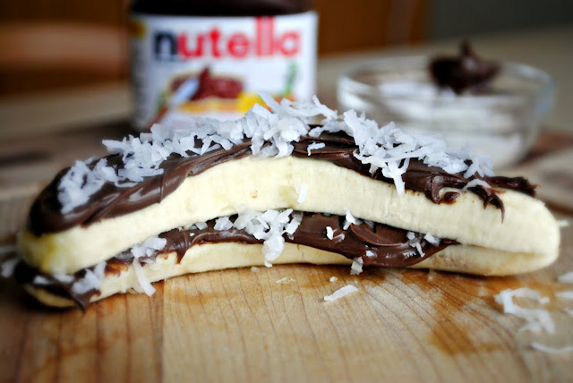 Banana Nutella Split - Simply Scratch