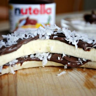 Banana Nutella Split - Simply Scratch