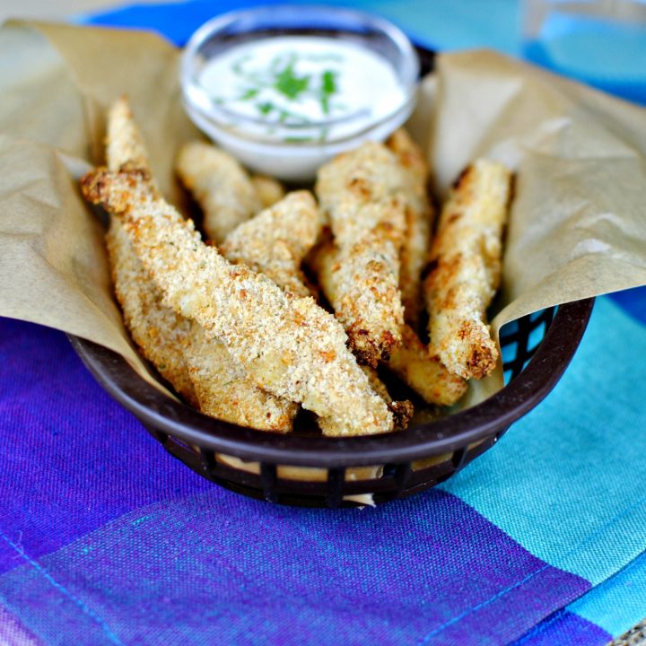 Baked Chicken Fries - Simply Scratch