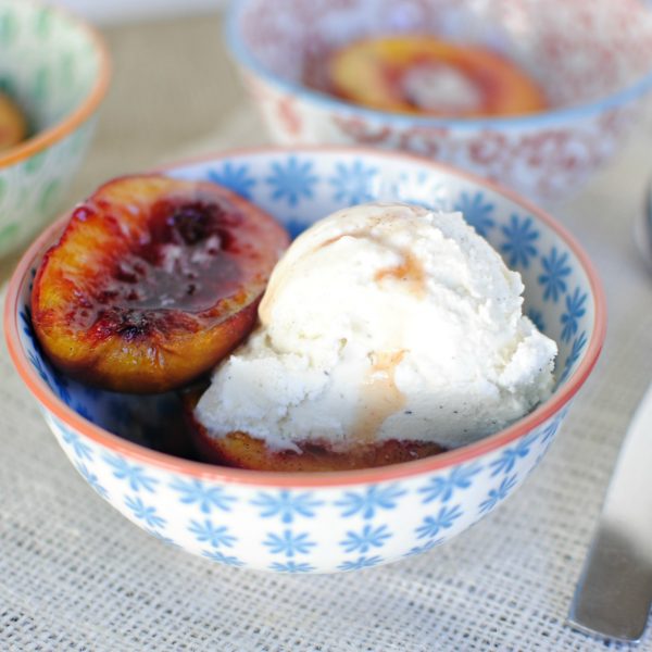 Roasted Vanilla Cardamom Nectarines - Simply Scratch