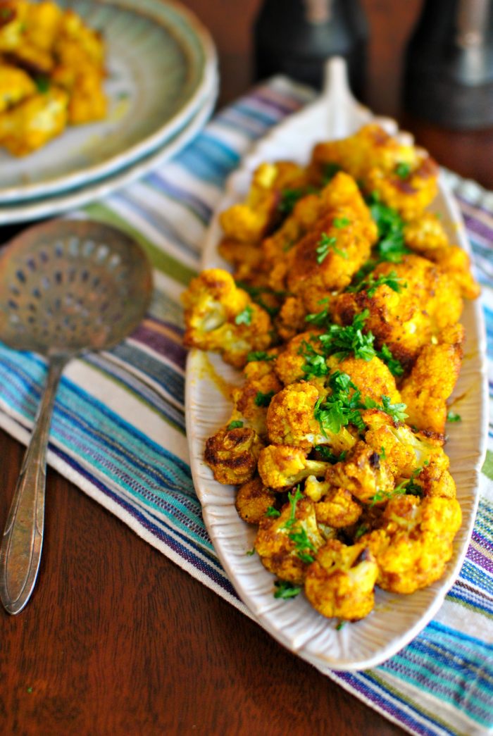 Roasted Curry Cauliflower - Simply Scratch Roasted Curry Cauliflower - Simply Scratch