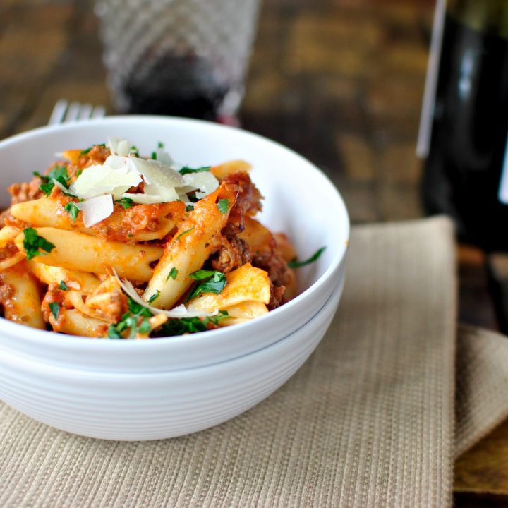 Baked Mostaccioli - Simply Scratch