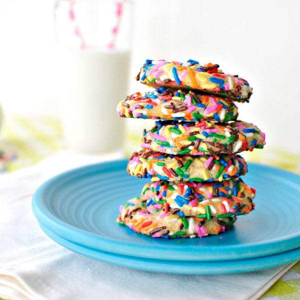 Chocolate Chip Sprinkle Cookies - Simply Scratch