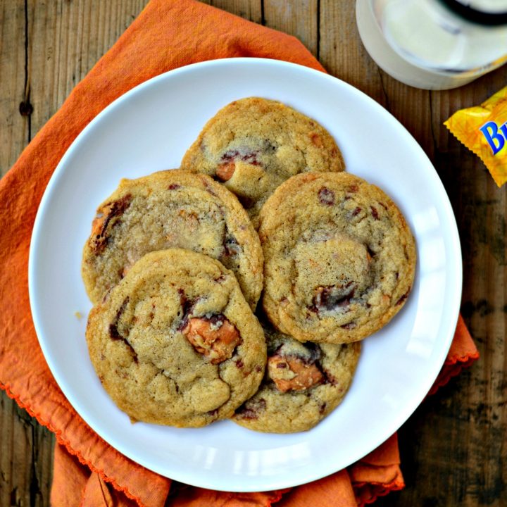 Butterfinger Cookies - Simply Scratch