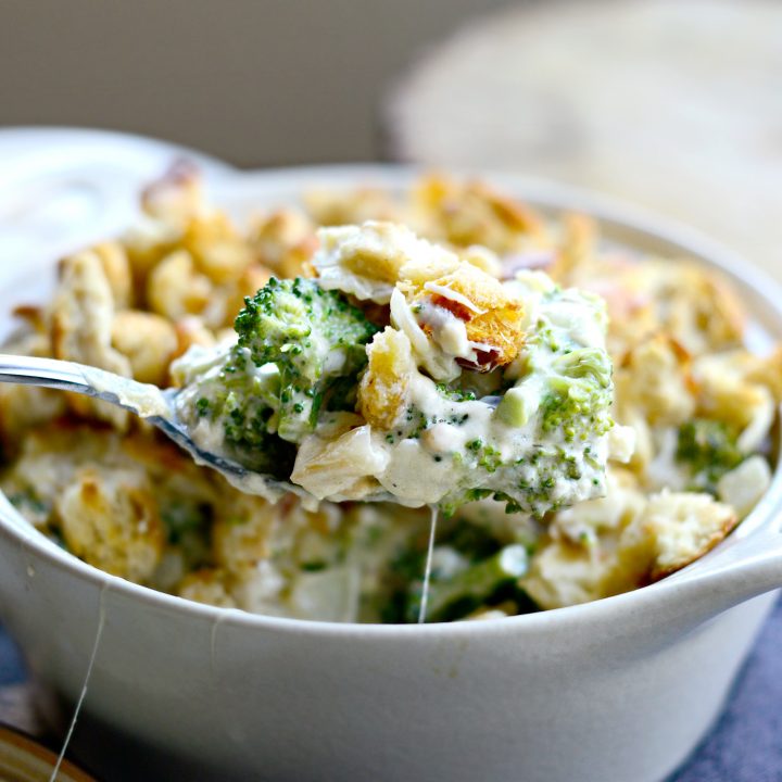 Homemade Broccoli Casserole - Simply Scratch