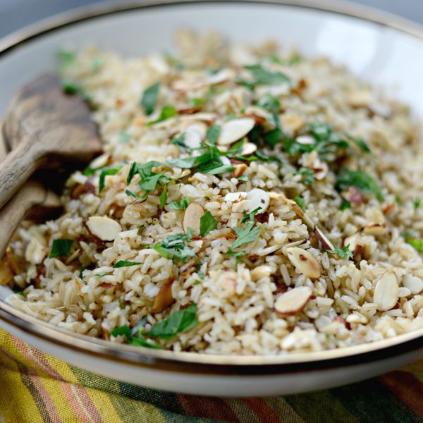 Almond Basmati Rice - Simply Scratch