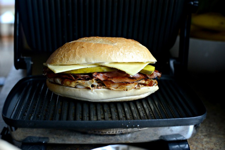 Pressed Cuban Sandwich with Roasted Garlic Aioli - Simply Scratch