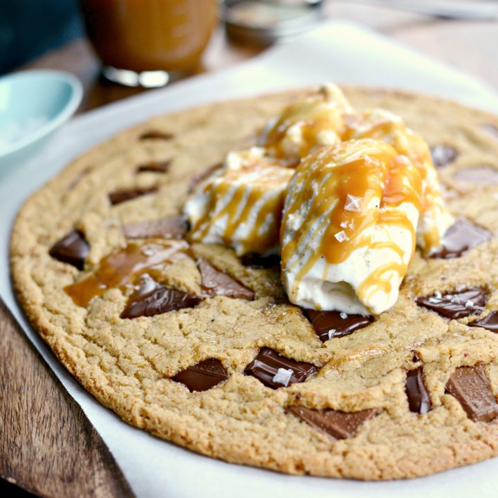 Double Chocolate Chunk Share Cookie - Simply Scratch