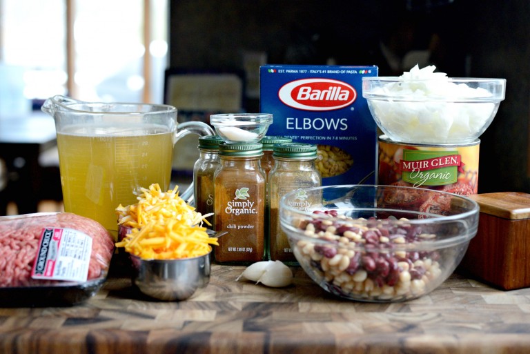 One Pot Chili Mac & Cheese - Simply Scratch