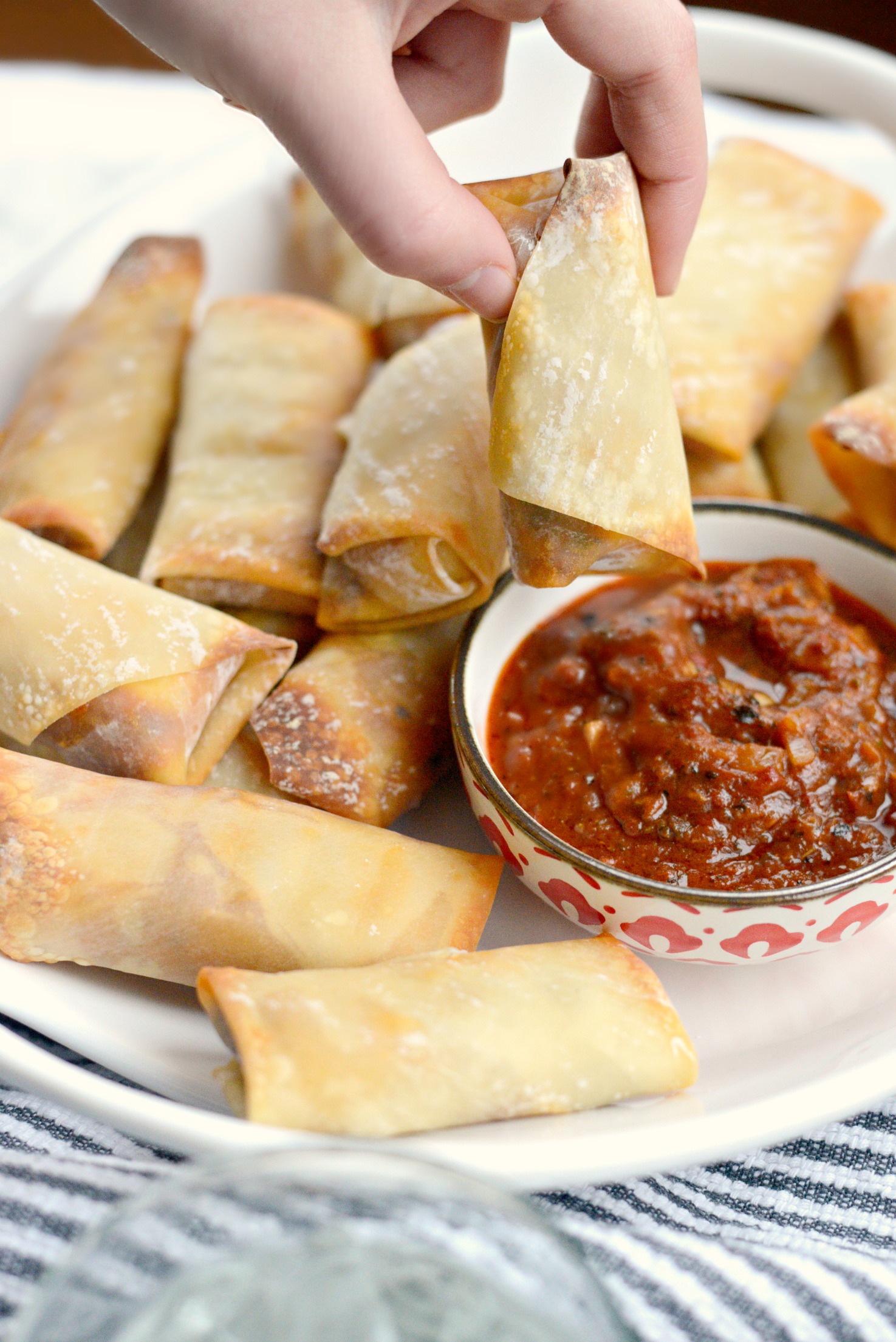 Baked Homemade Pizza Rolls - Simply Scratch