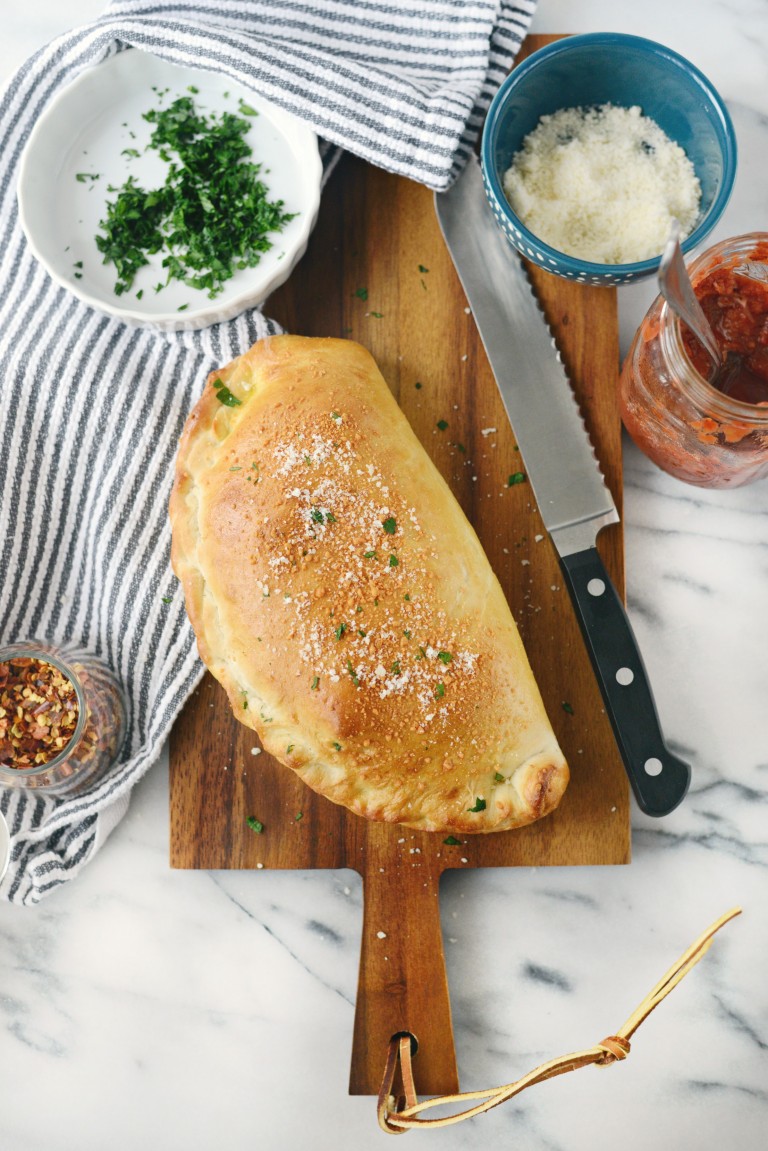 Italian Meatball Calzones - Simply Scratch