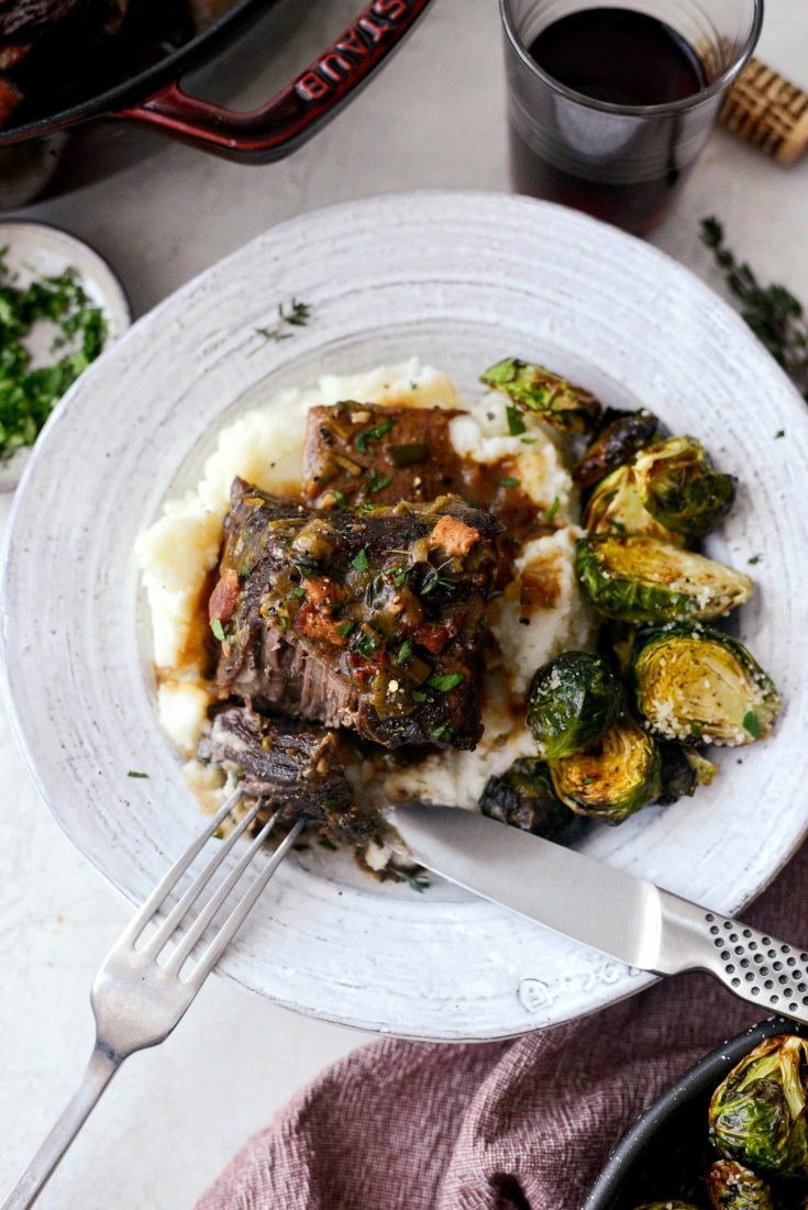 Braised Beef Short Ribs - Simply Scratch