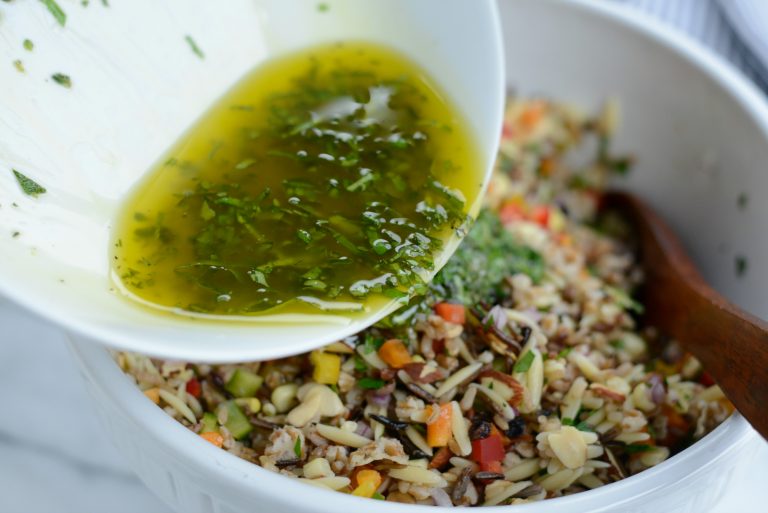 J. Alexander's Wild Rice Orzo Salad - Simply Scratch
