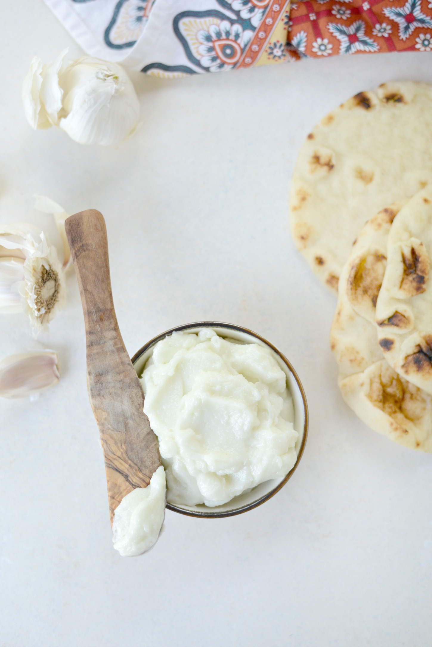 Lebanese Garlic Sauce - Simply Scratch