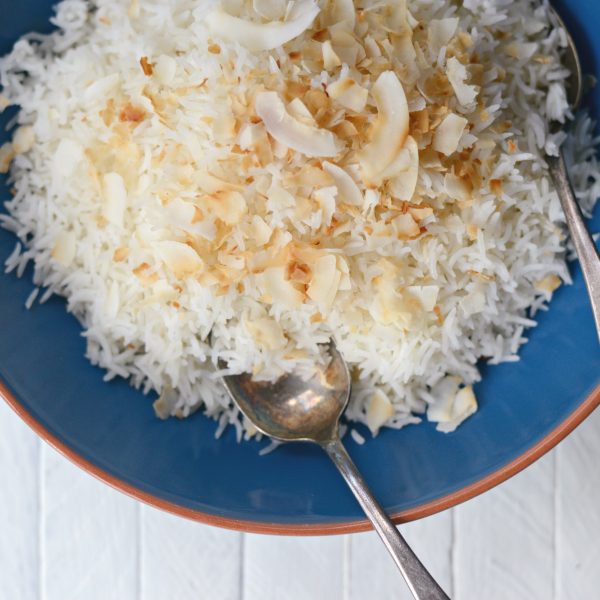 Rice Cooker Coconut Rice - Simply Scratch