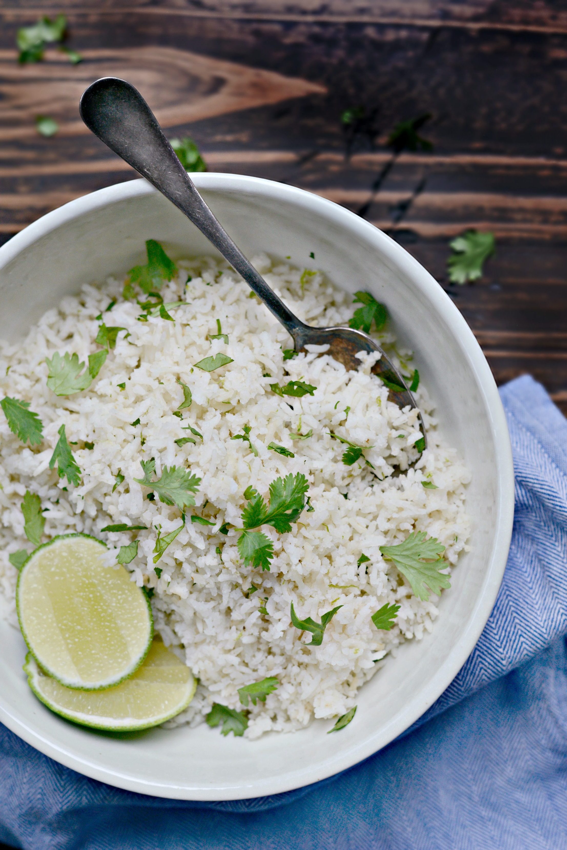 Cilantro Lime Rice (Rice Cooker) - Simply Scratch