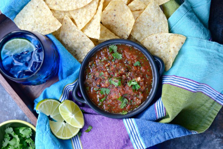Roasted Chipotle Salsa - Simply Scratch