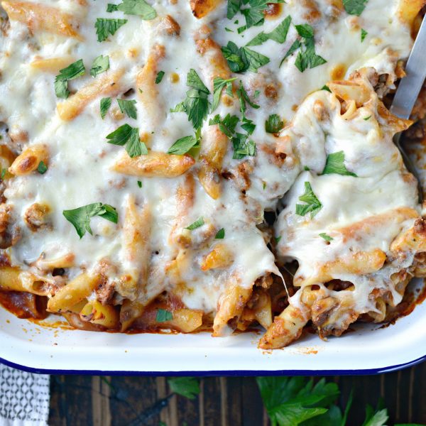Italian Sausage Mostaccioli - Simply Scratch