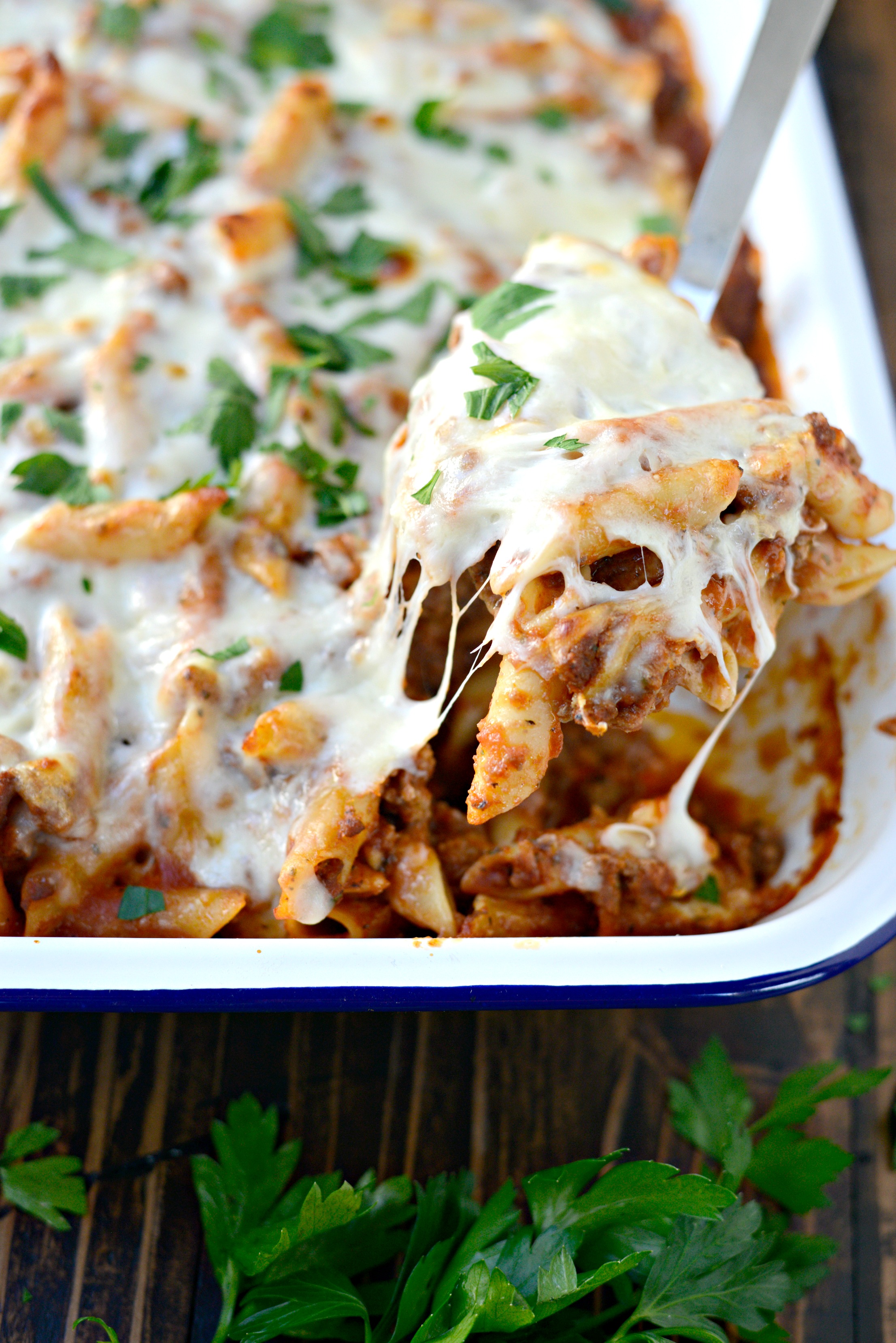 Italian Sausage Mostaccioli - Simply Scratch