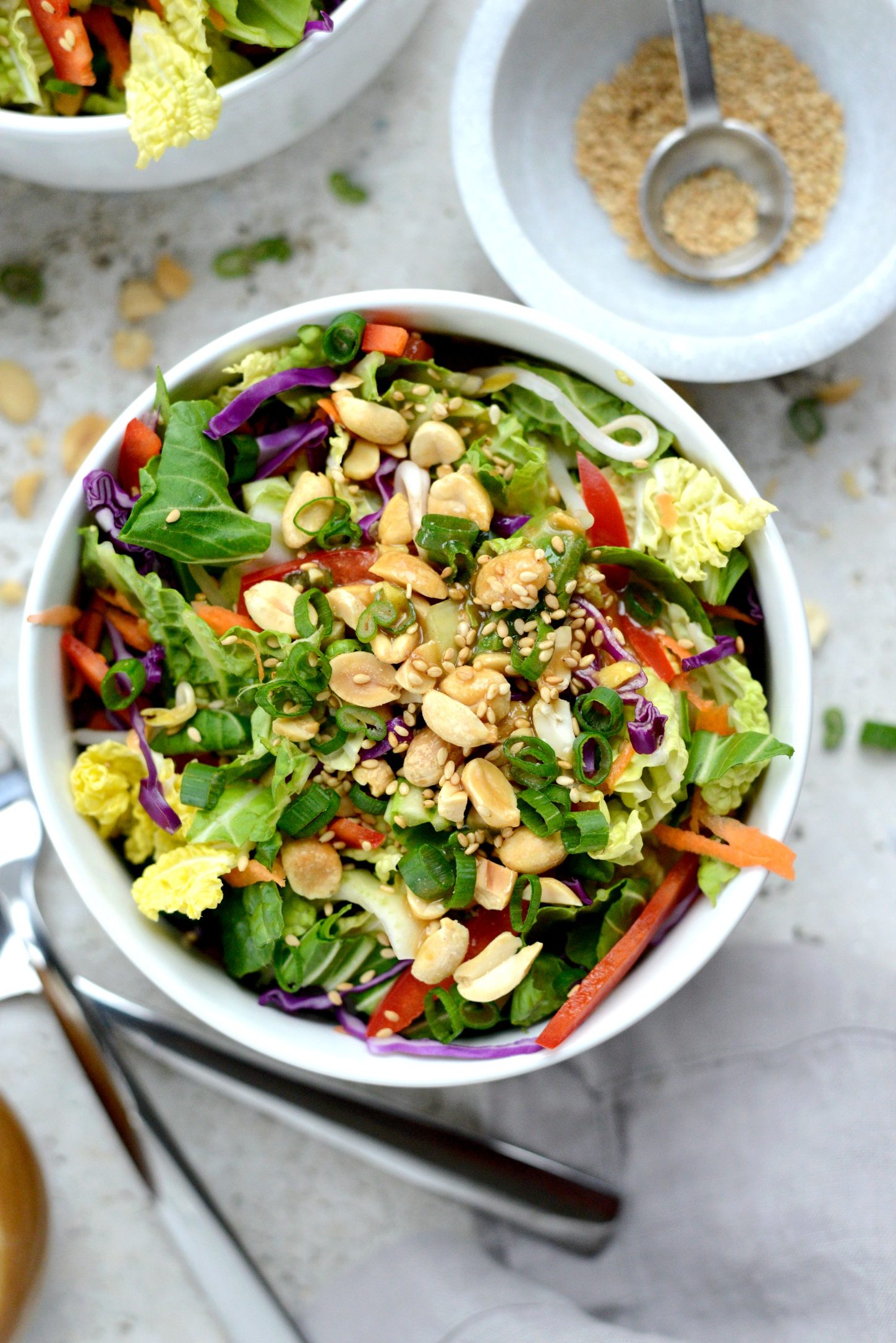 Crunchy Asian Veggie Salad - Simply Scratch