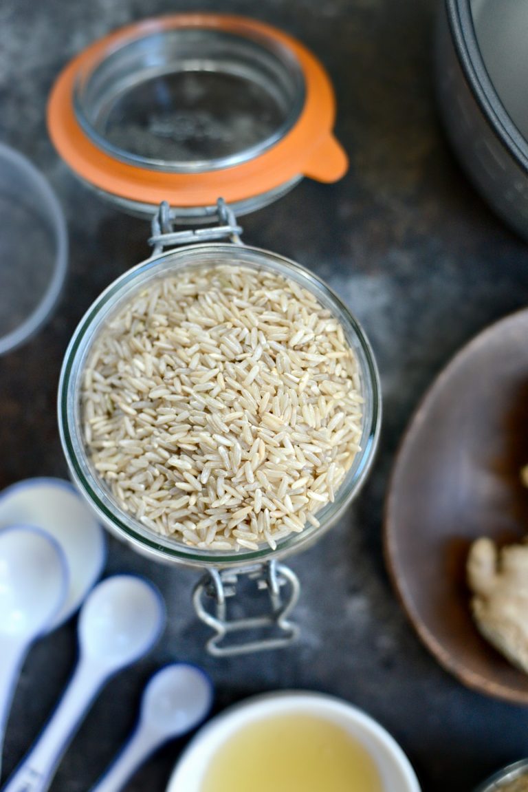 Ginger Sesame Brown Rice - Simply Scratch