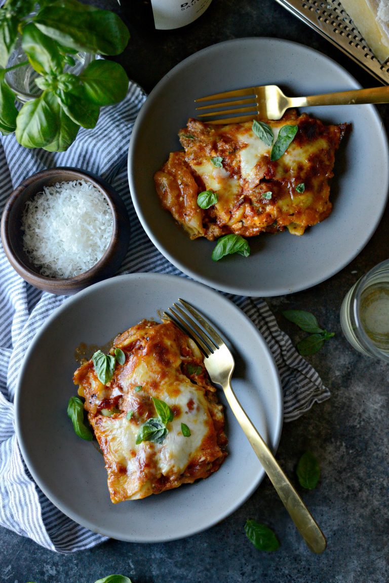Easy Ravioli Lasagna - Simply Scratch