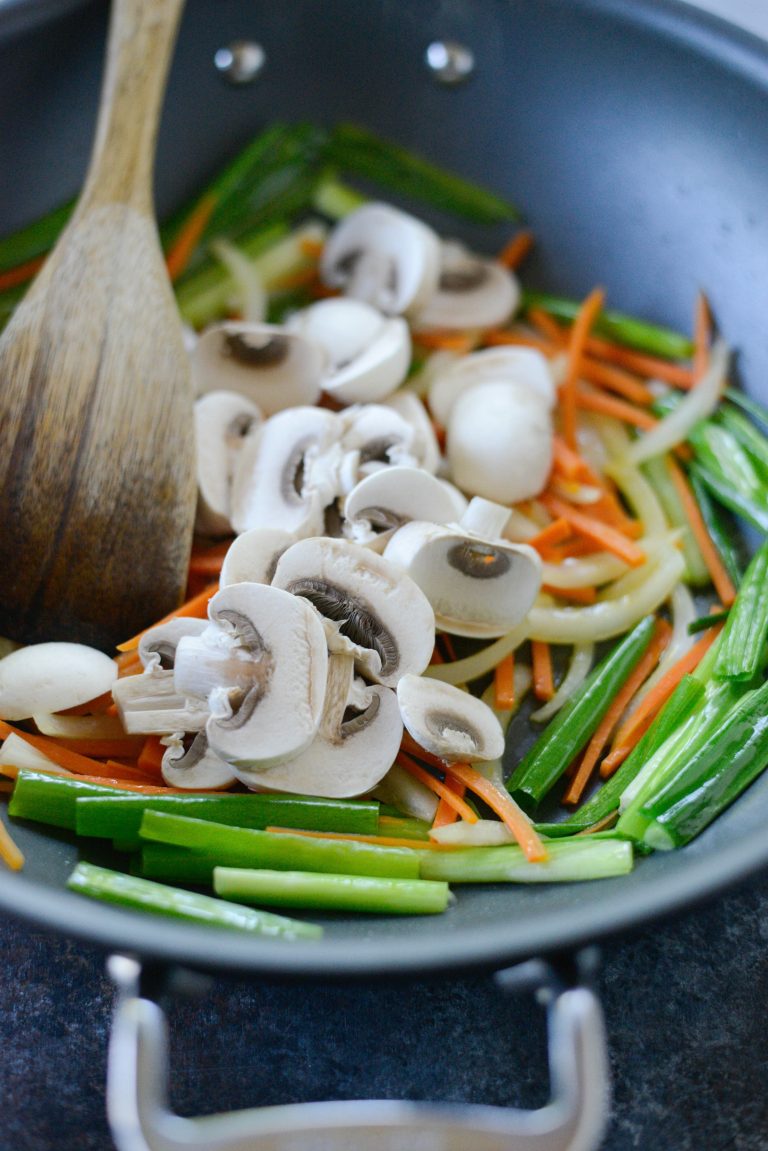Chinese Vegetable Noodle Stir-Fry - Simply Scratch