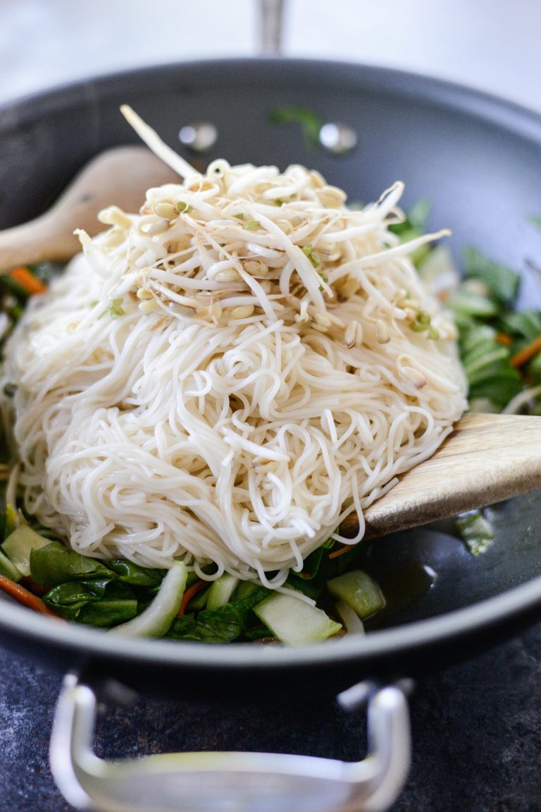 Chinese Vegetable Noodle Stir-Fry - Simply Scratch