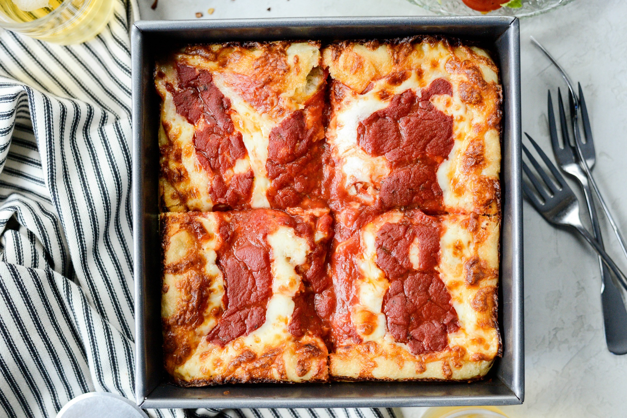 Real Detroit-Style Pizza - Simply Scratch