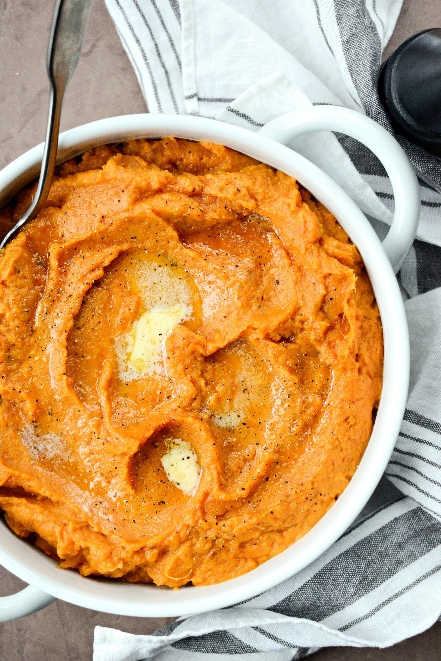 Roasted Maple Sweet Potato Mash - Simply Scratch
