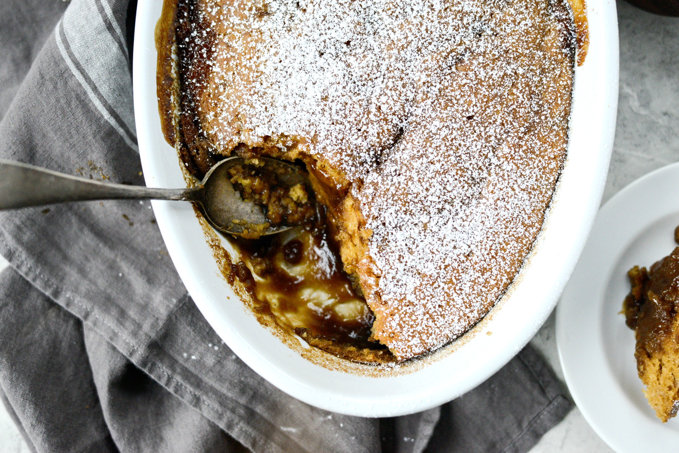 Pumpkin Pudding Cake - Simply Scratch