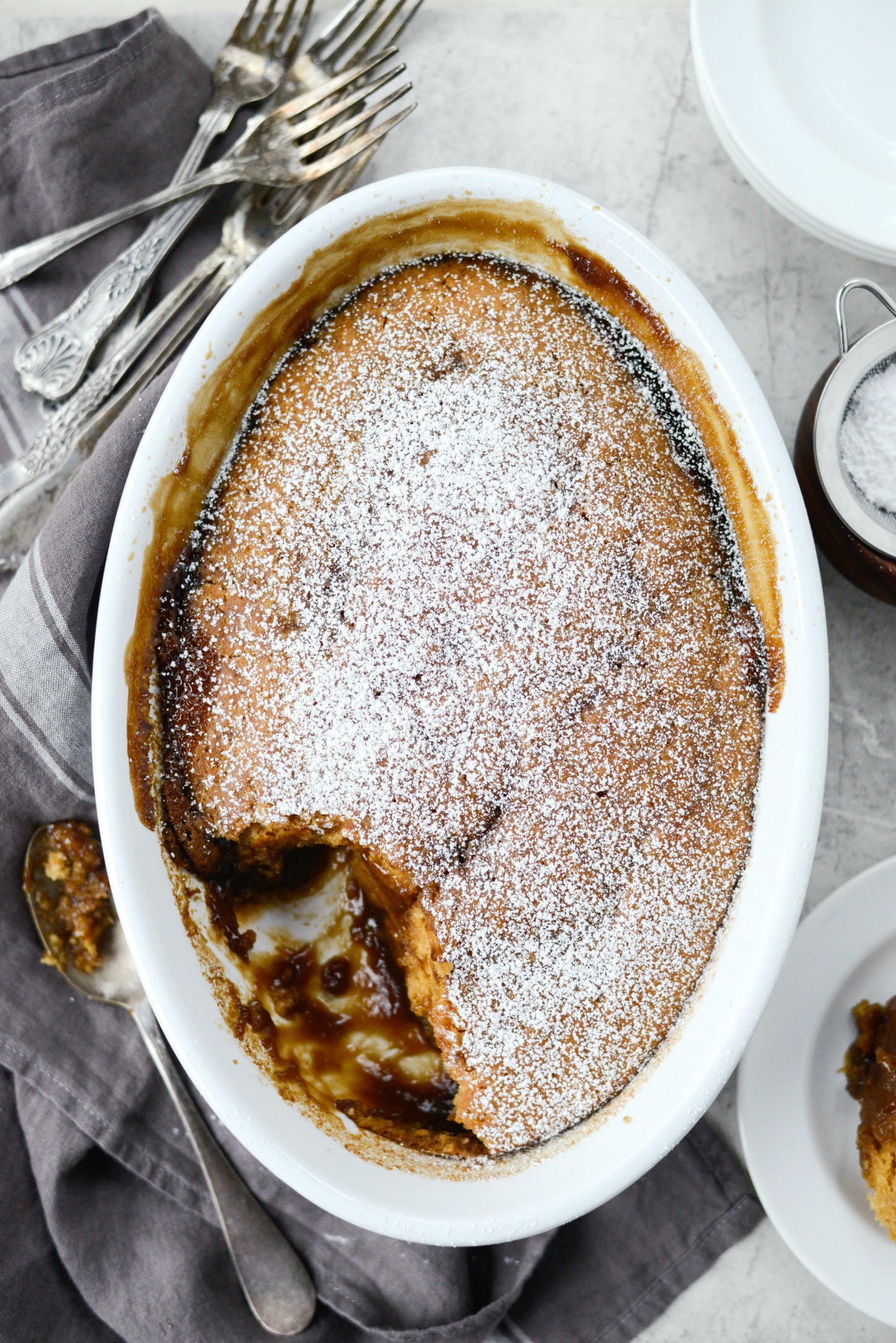 Pumpkin Pudding Cake - Simply Scratch