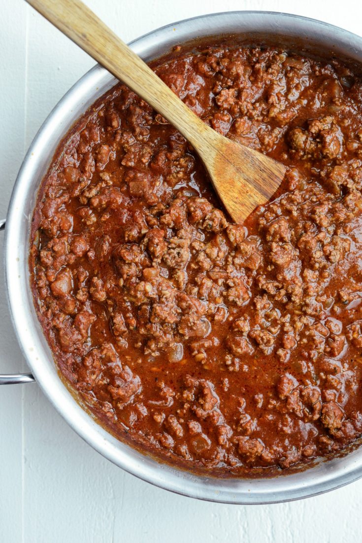 Best Basic Meat Sauce Recipe - Simply Scratch