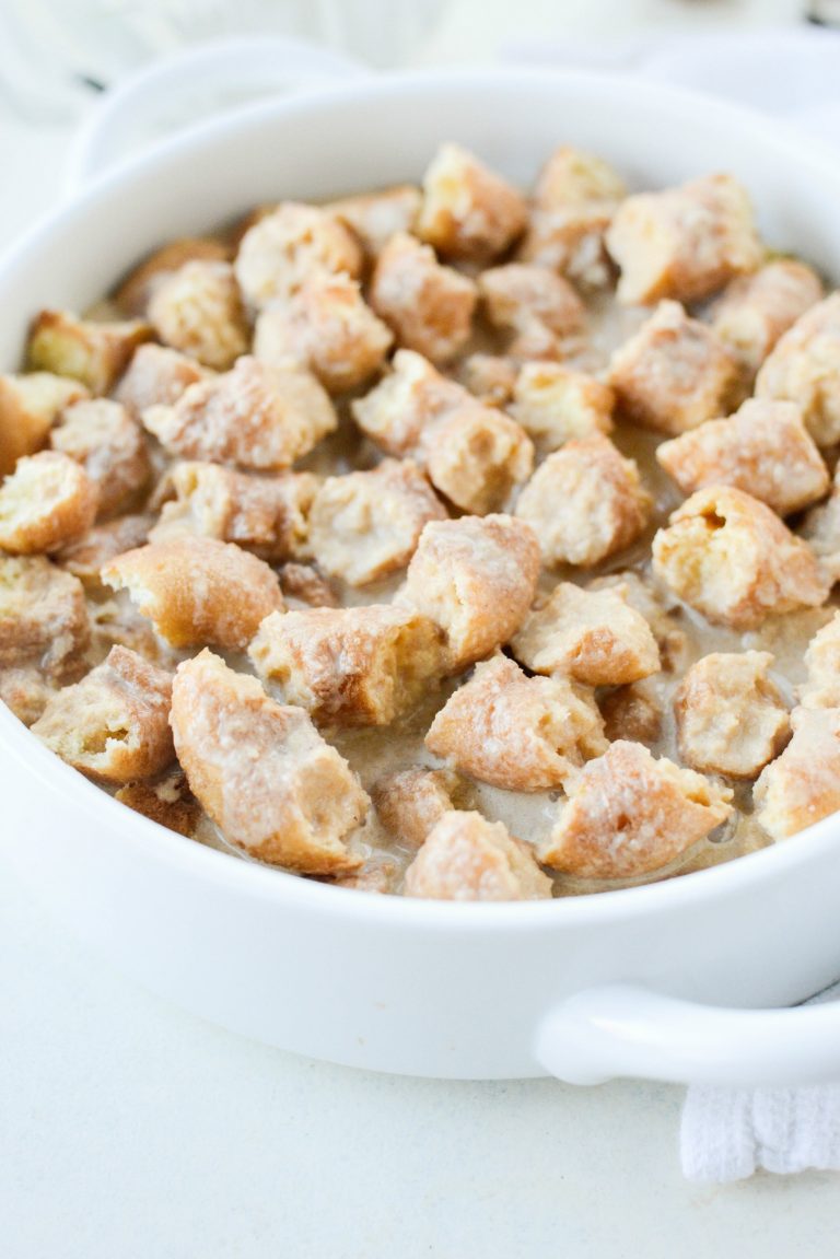 Cider Mill Doughnut Bread Pudding - Simply Scratch