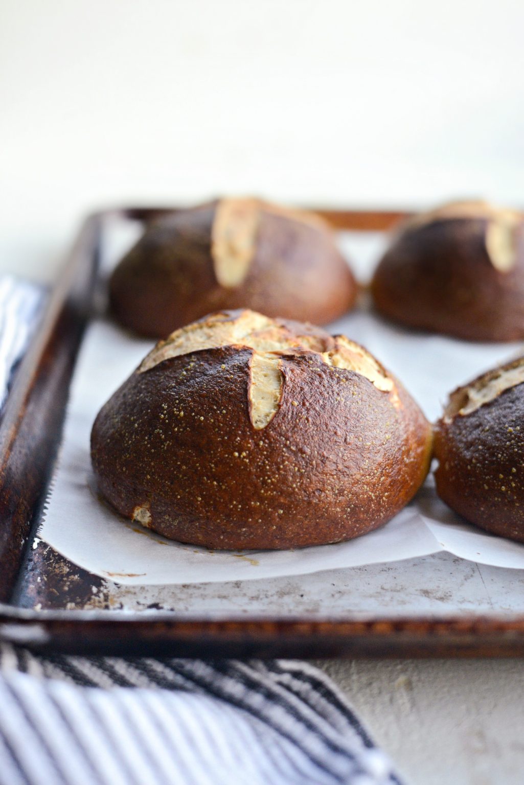 Easy Homemade Pretzel Bread - Simply Scratch