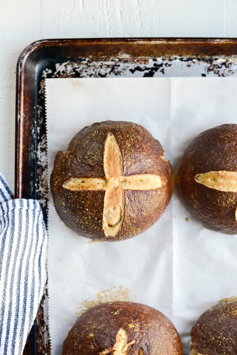 Easy Homemade Pretzel Bread - Simply Scratch