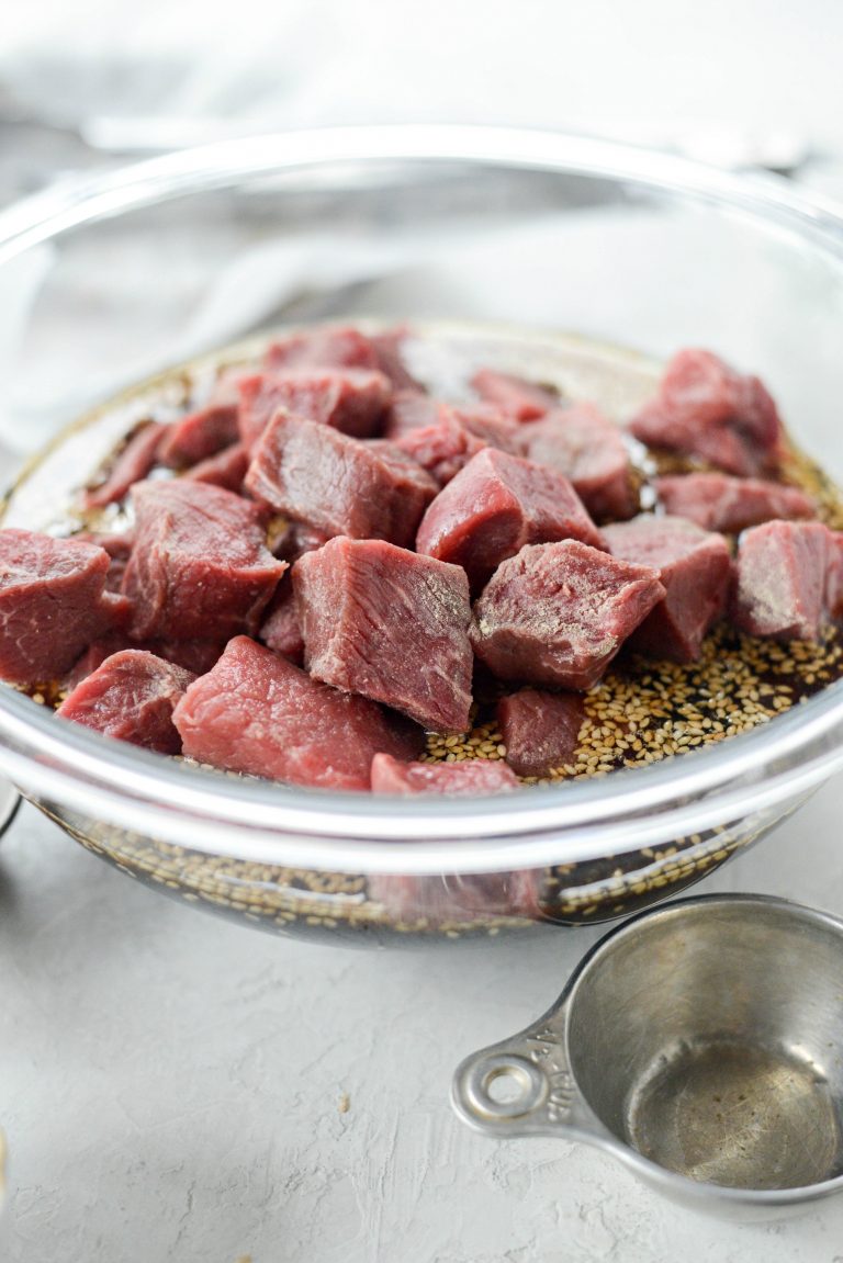 Grilled Sesame Steak Skewers - Simply Scratch