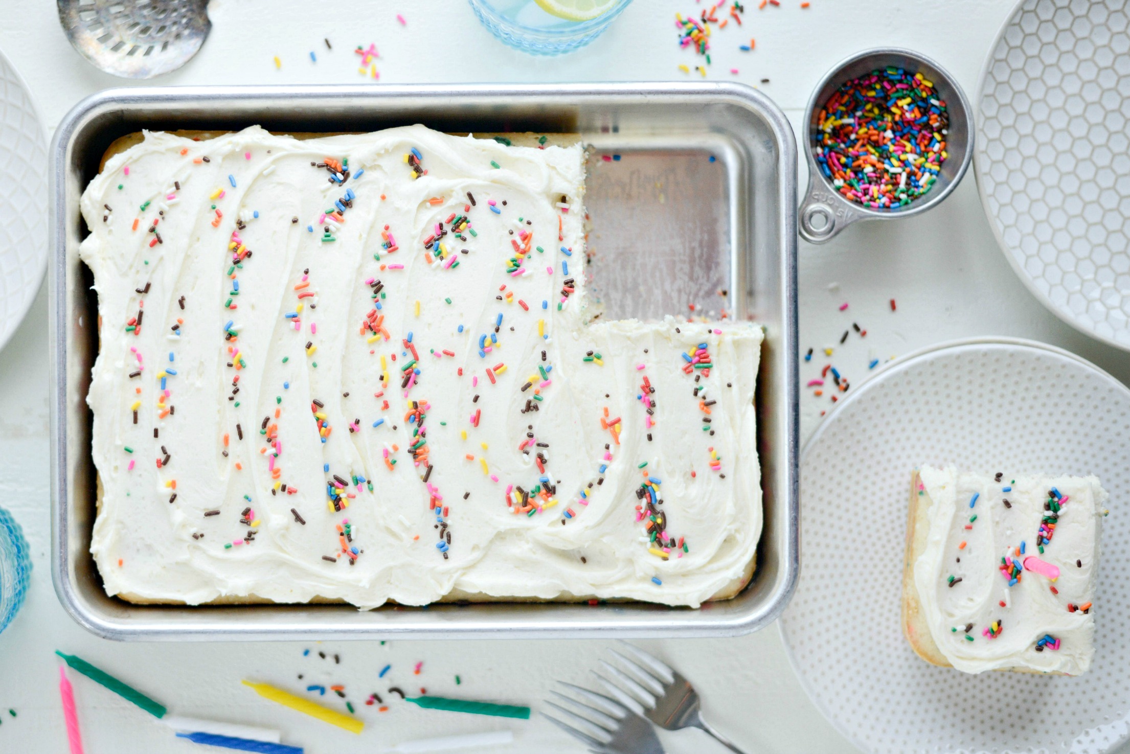 Easy Homemade Funfetti Cake - Simply Scratch