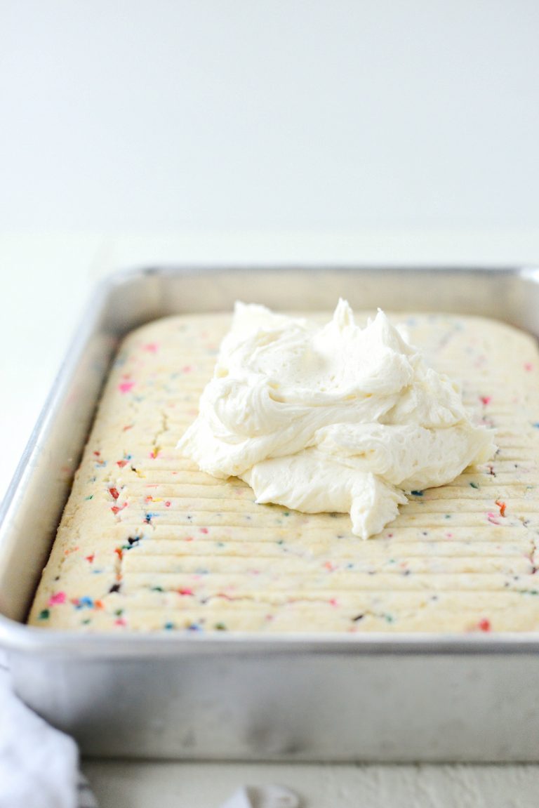 Easy Homemade Funfetti Cake - Simply Scratch