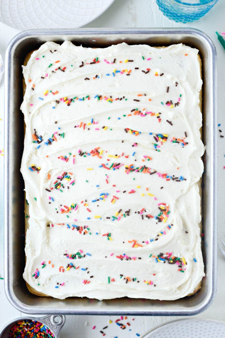 Easy Homemade Funfetti Cake - Simply Scratch