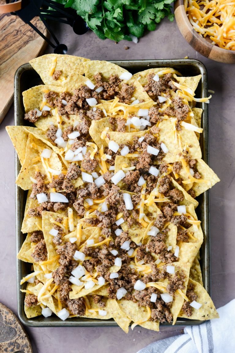 Loaded Taco Nachos - Simply Scratch