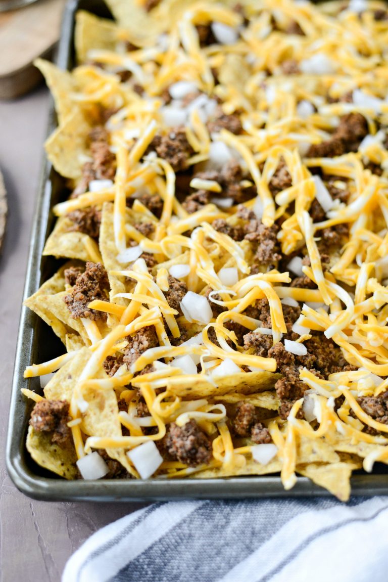 Loaded Taco Nachos - Simply Scratch