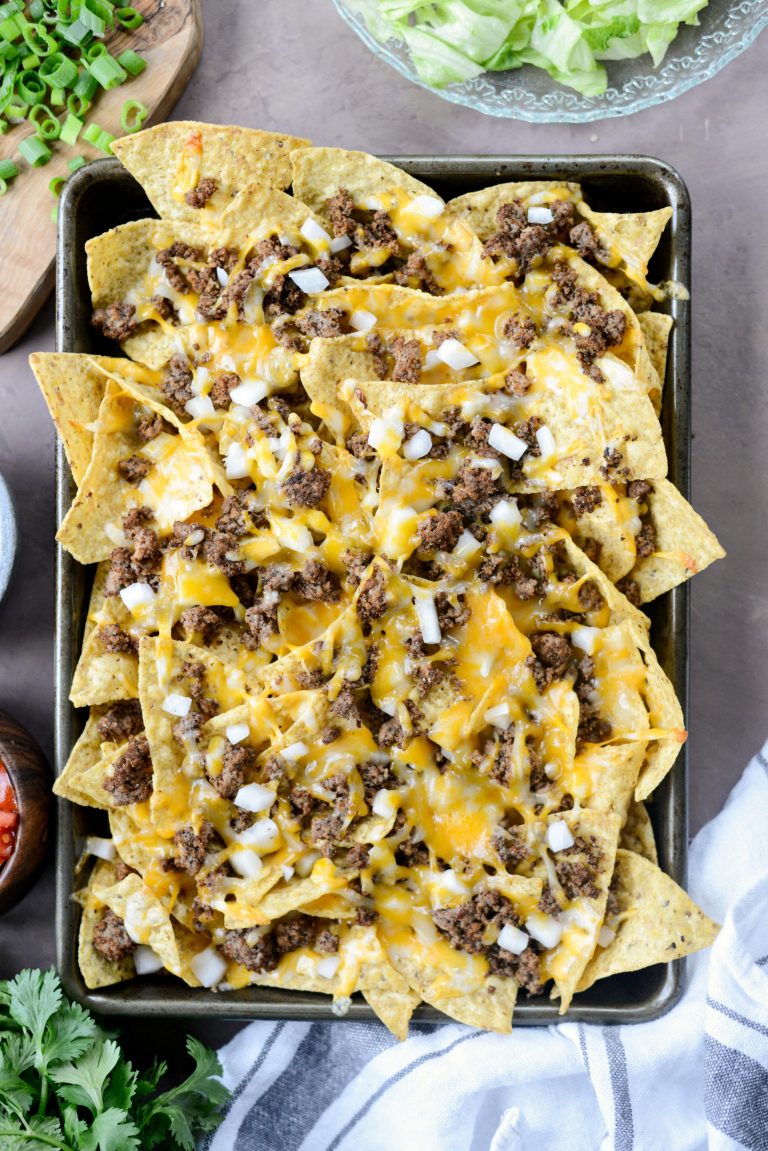 Loaded Taco Nachos - Simply Scratch