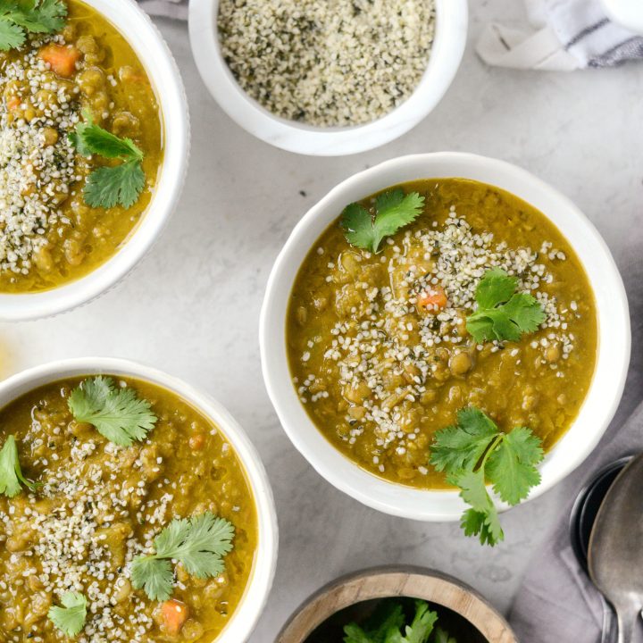 Healthy Golden Lentil Soup - Simply Scratch