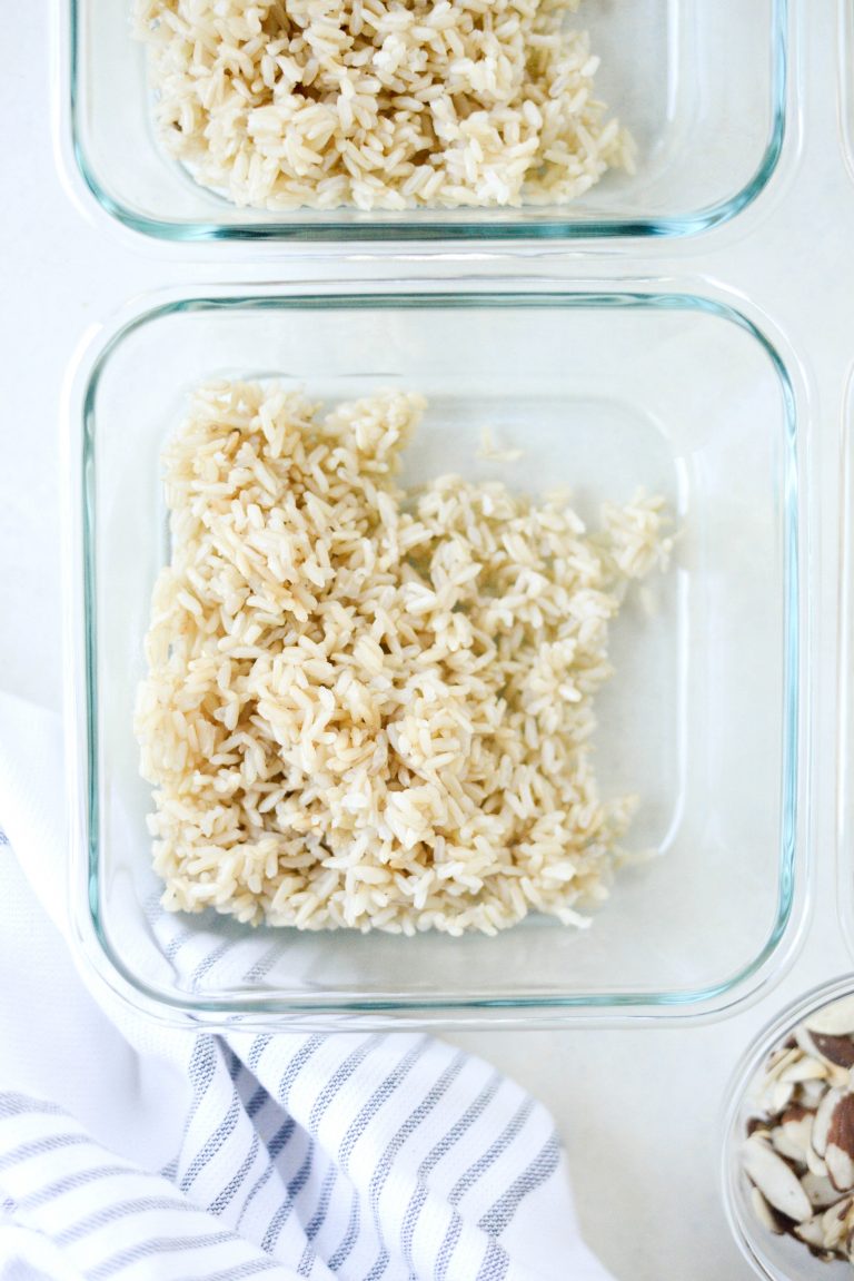 Roasted Fall Veggie Rice Bowls (Meal Prep!) - Simply Scratch